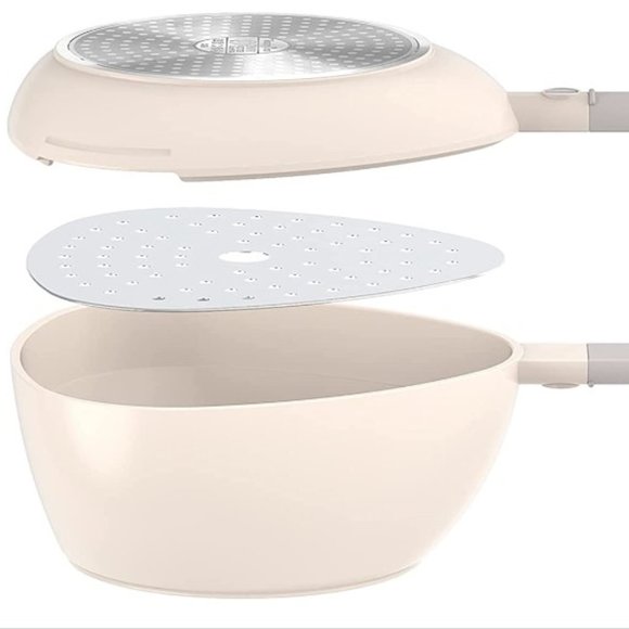 Taste plus | Kitchen | 2qt 3in Multipurpose Ceramic Saucepan W ...